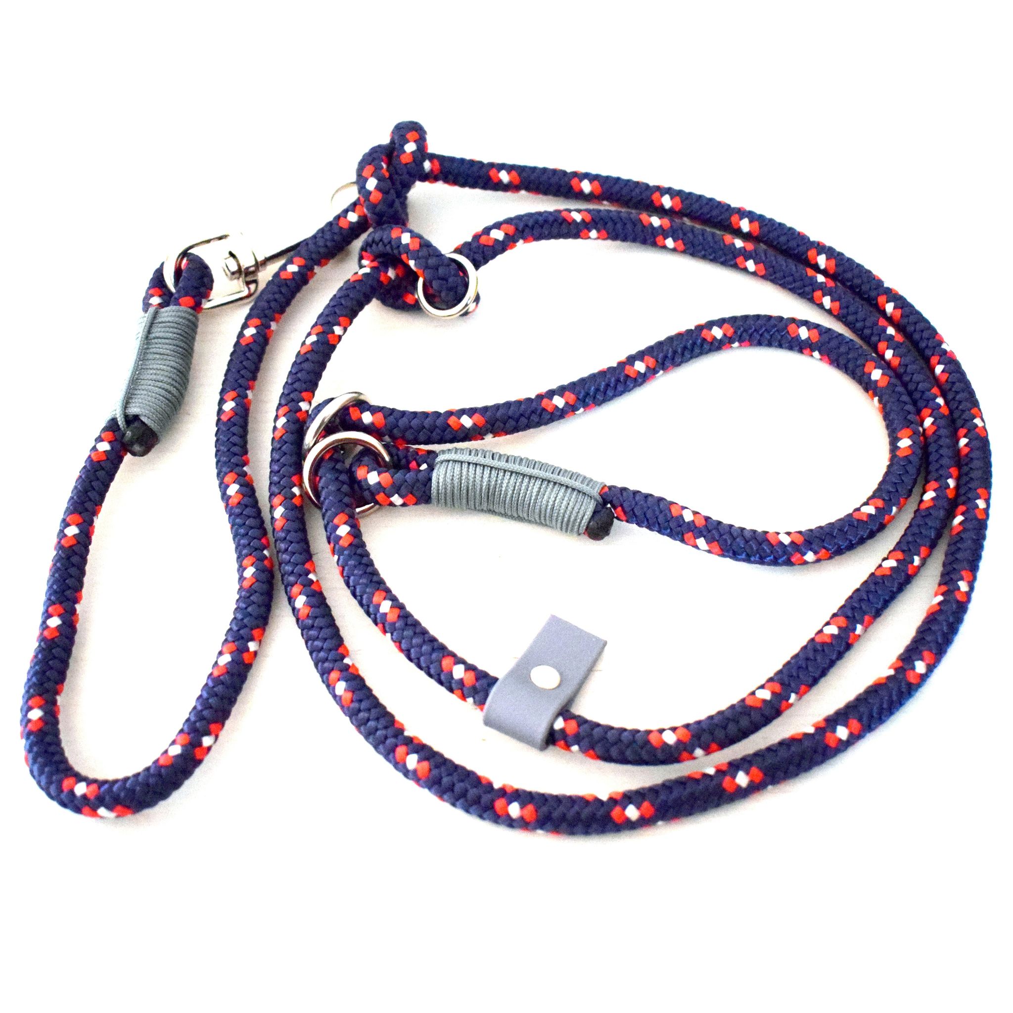 Aqua Dog Loop Leash | Handmade Accessories | Paracord for Pets ...