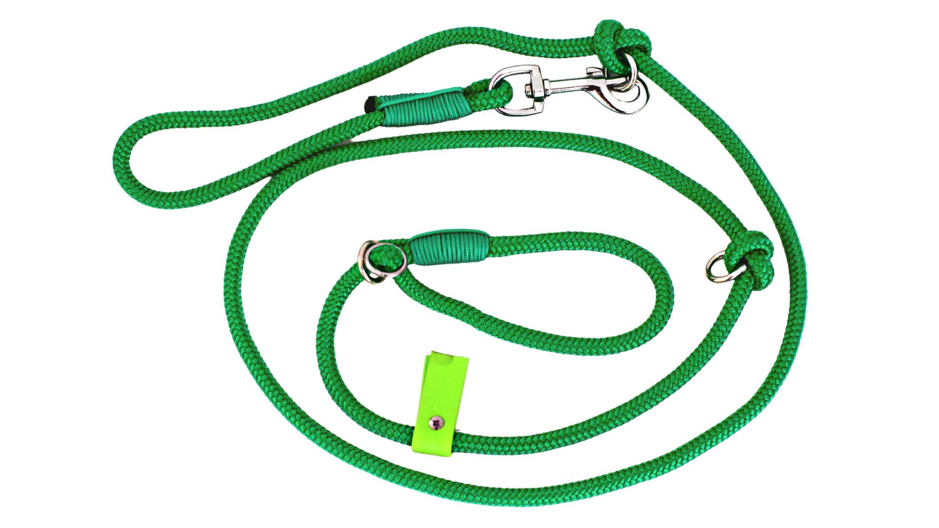 Aqua Dog Loop Leash | Handmade Accessories | Paracord for Pets ...