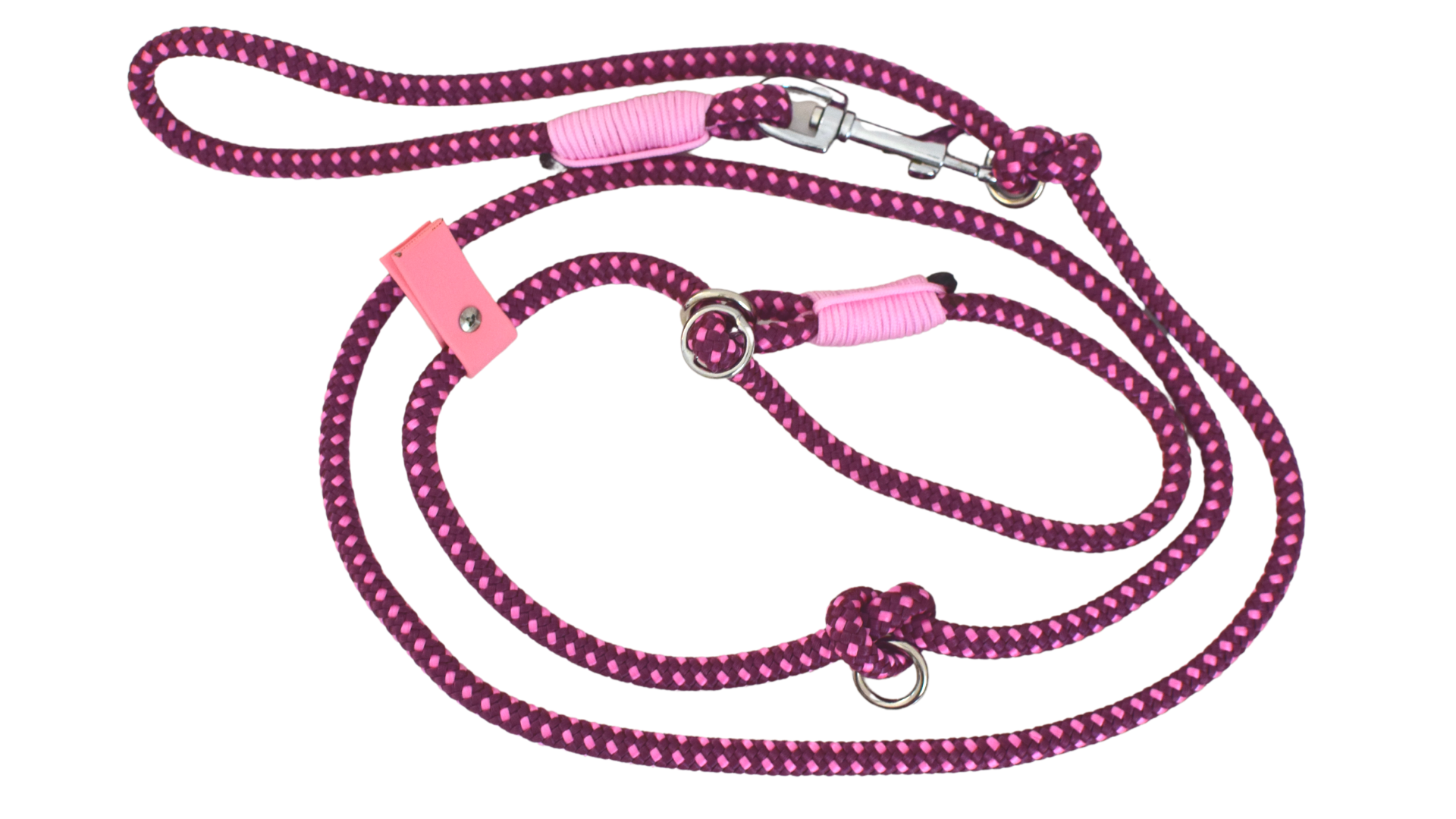 Aqua Dog Loop Leash | Handmade Accessories | Paracord for Pets ...